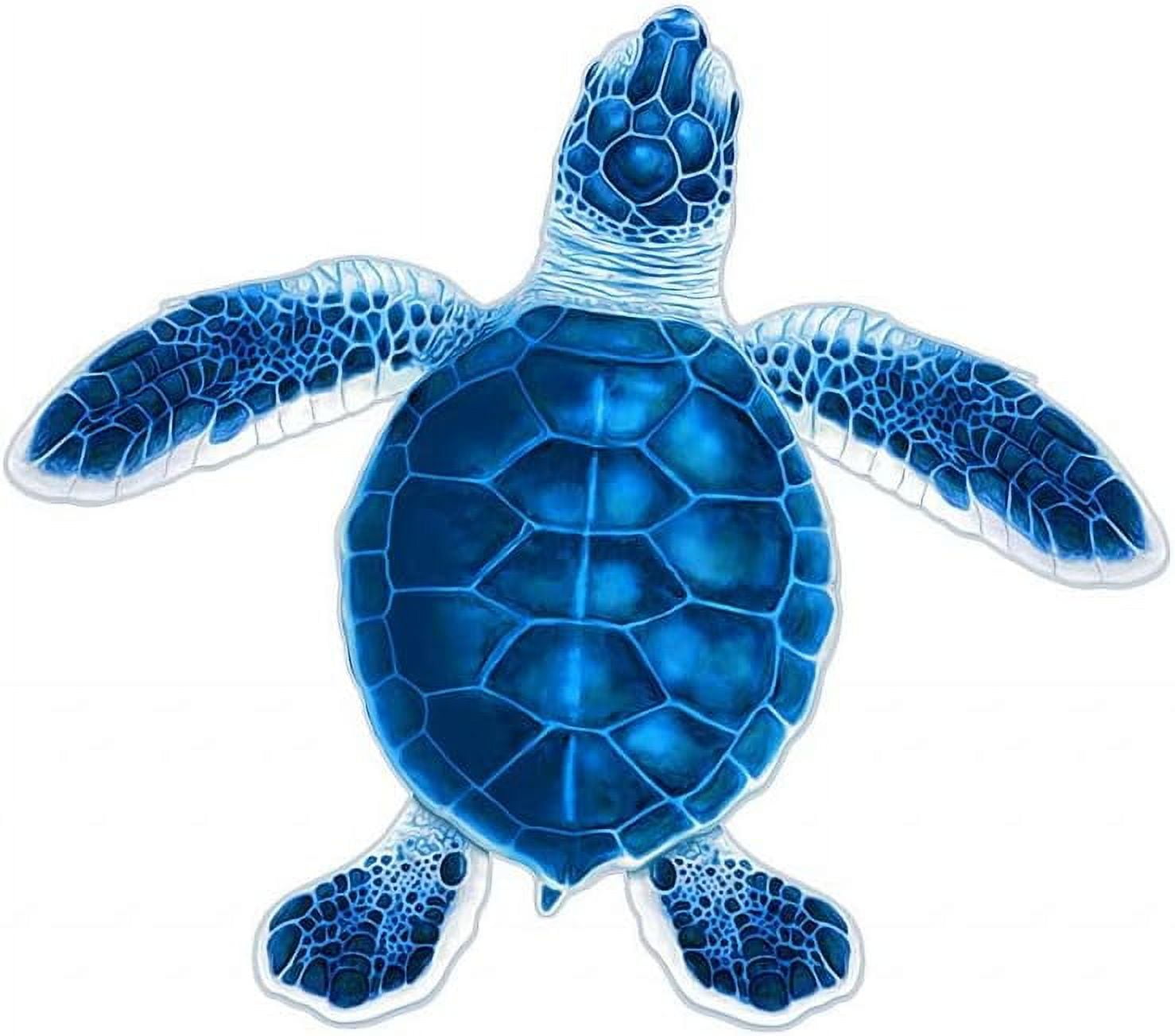 Turtle Hatchling C Porcelain Swimming Pool Mosaic ( C - 5" x 5", Blue ...