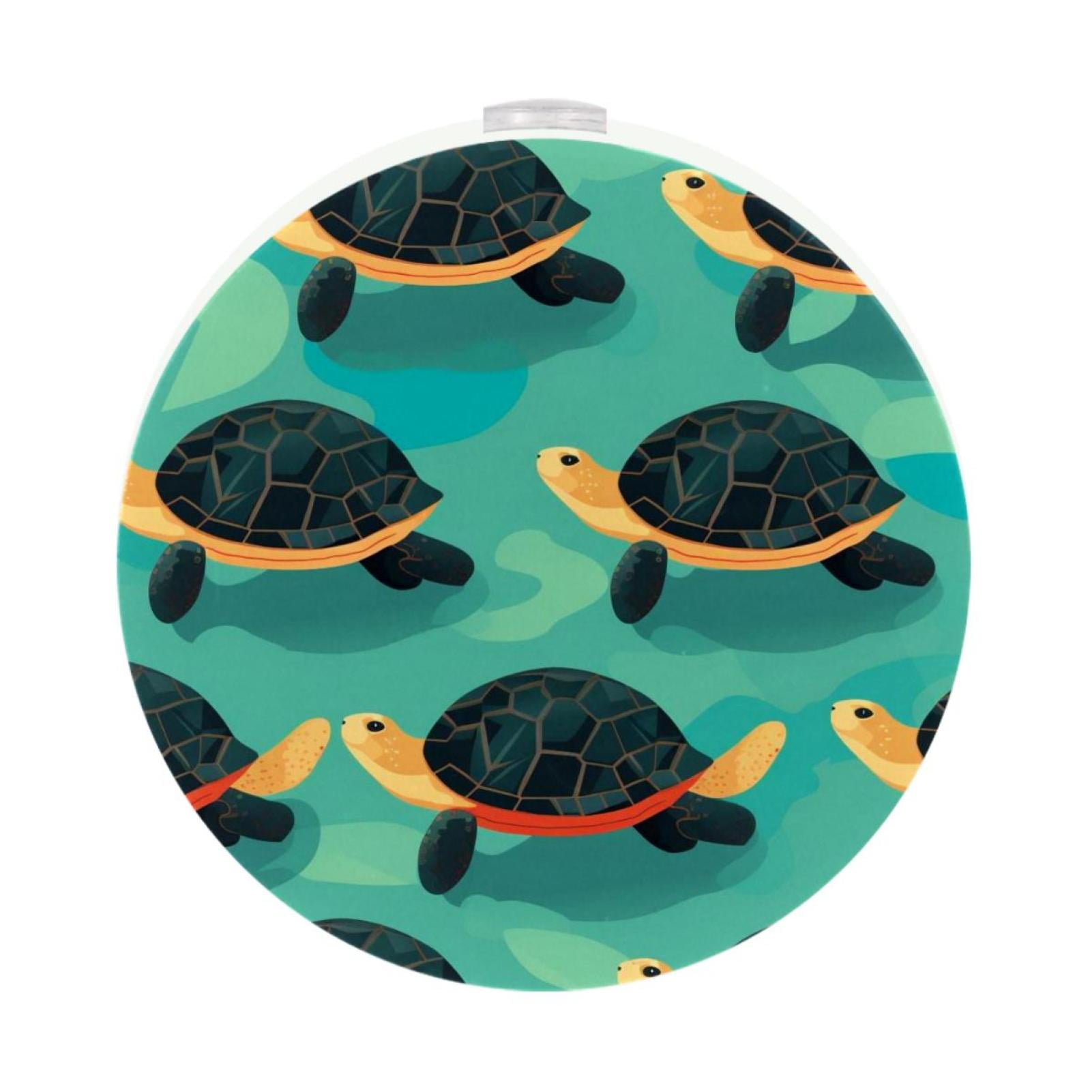 Turtle LED Round Night Light-2PCS: Bright and Energy Efficient ...