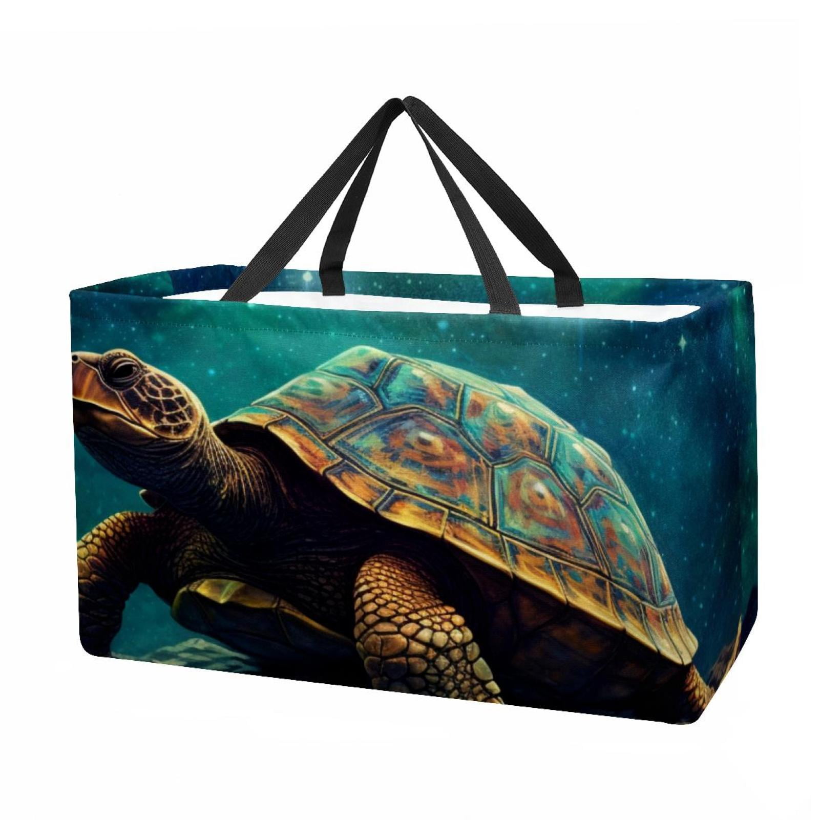 Turtle Large Capacity Reusable Foldable Oxford Cloth Cube Organizer ...