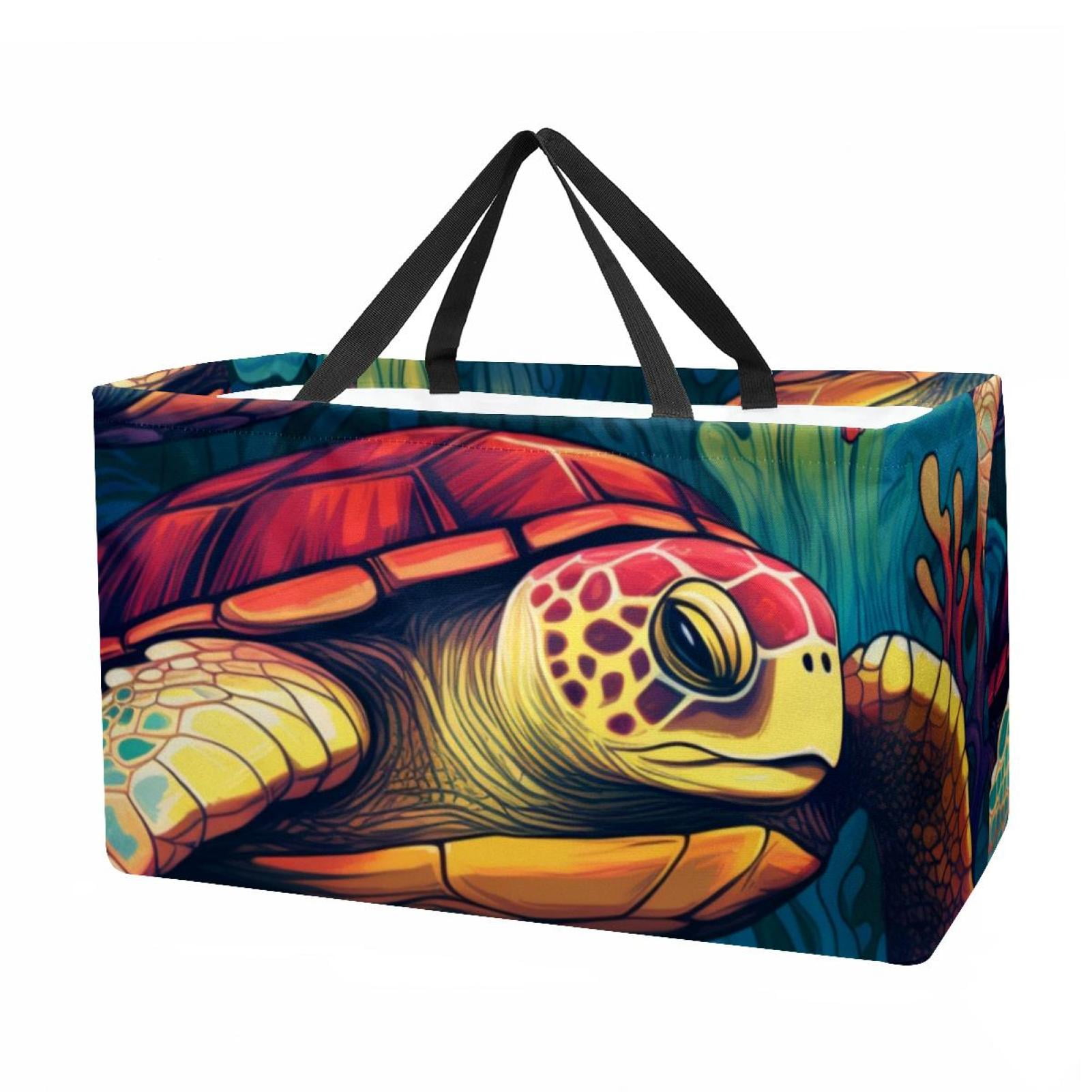 Turtle Large Capacity Reusable Oxford Cloth Laundry Organizer: Foldable ...