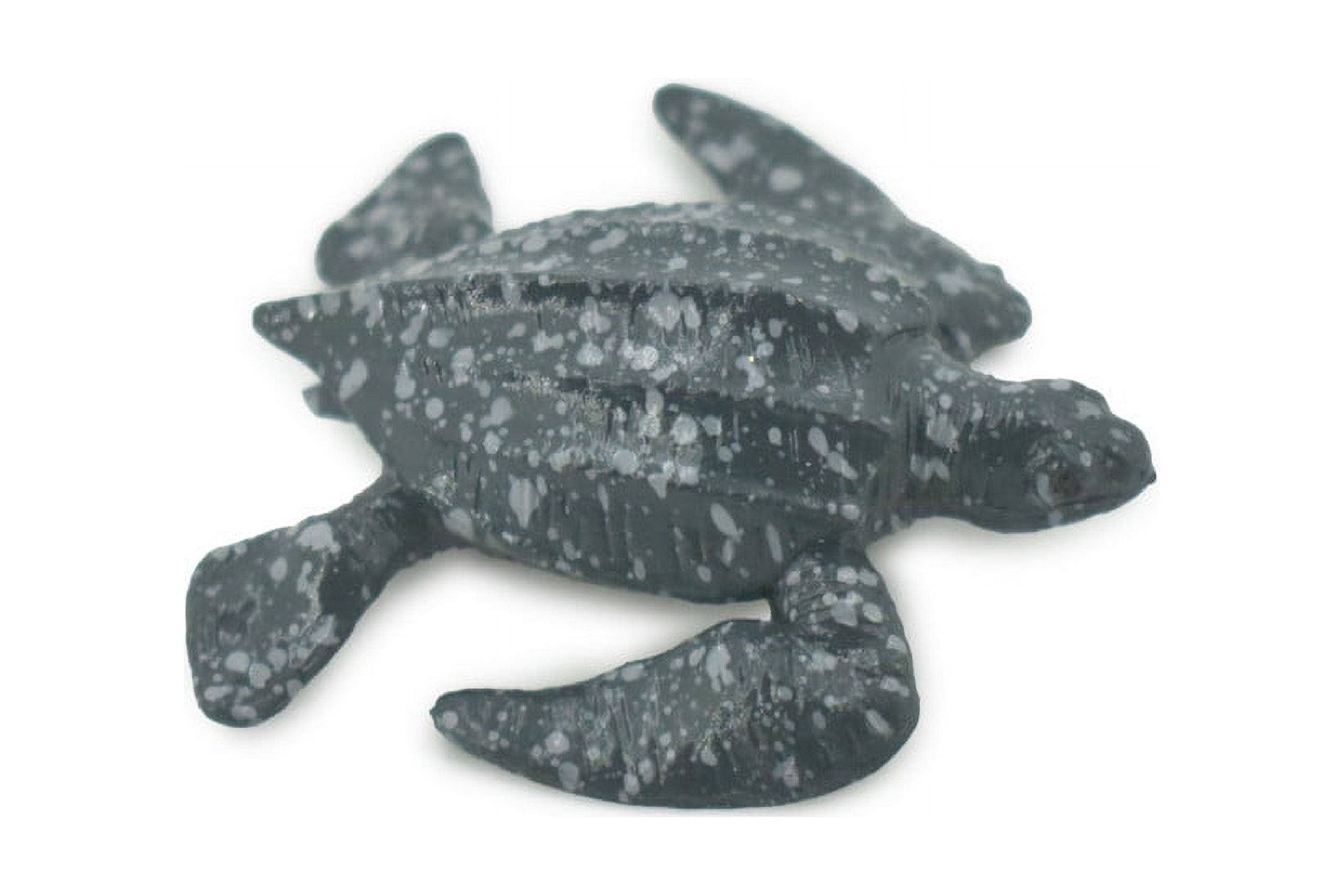 Turtle, Leatherback Sea Turtle, High Quality, Hand Painted, Rubber ...