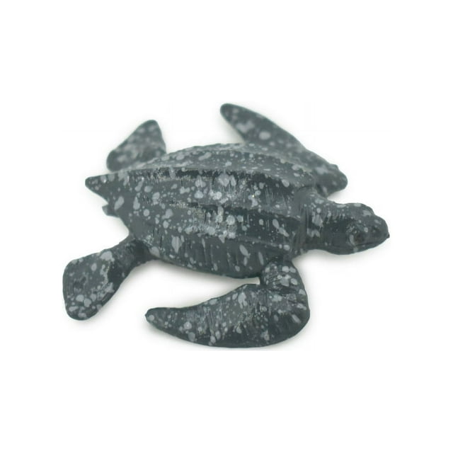 Turtle, Leatherback Sea Turtle, High Quality, Hand Painted, Rubber ...