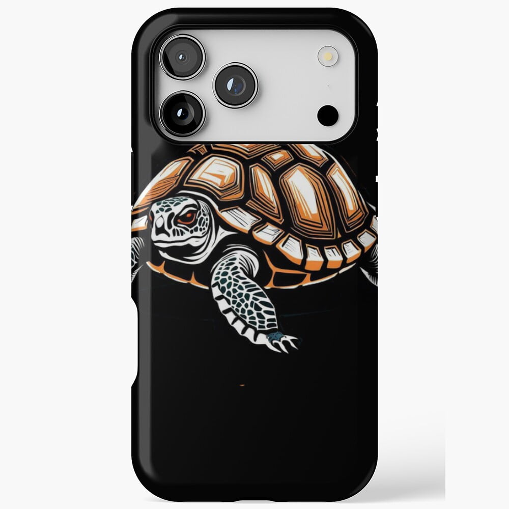 Turtle Minimalist Cartoon Animal Illustration Phone Case for iPhone 11 ...