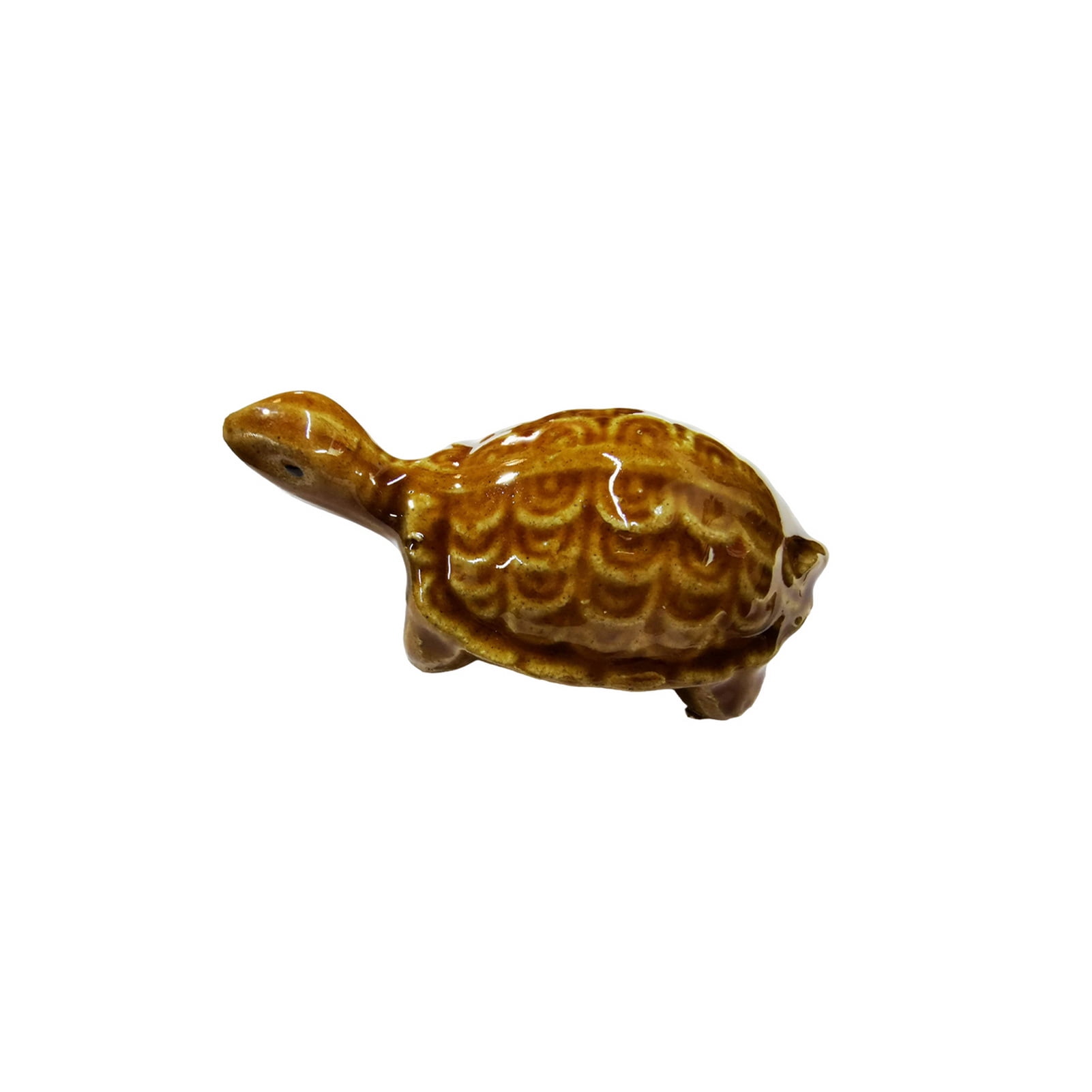 Turtle Ornament Mini Feng Shui Money Tortoise Figurine Ceramic Turtle ...