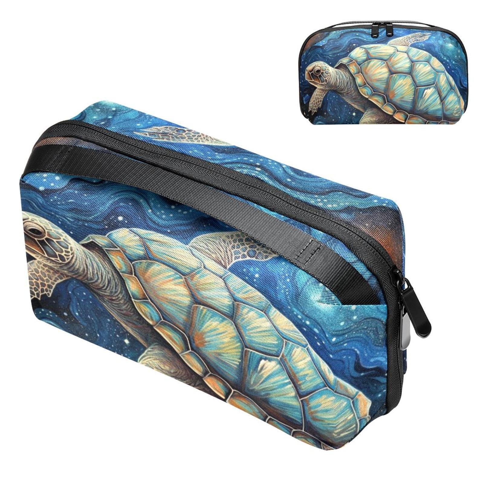 Turtle Oxford Fabric Waterproof Portable Hard Drive Bag and Case with ...