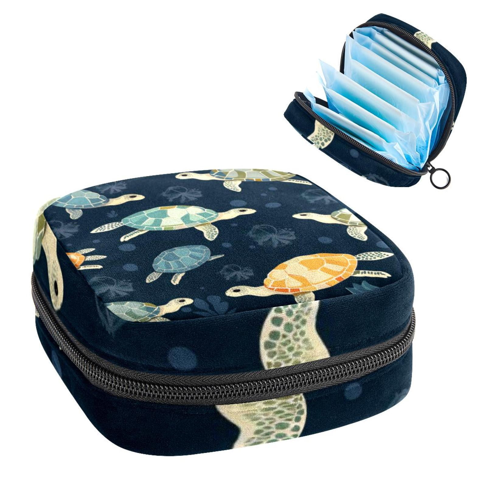 Turtle Period Purse Storage Bag Small Tie Pouch Small Zipper Pouch 4 ...