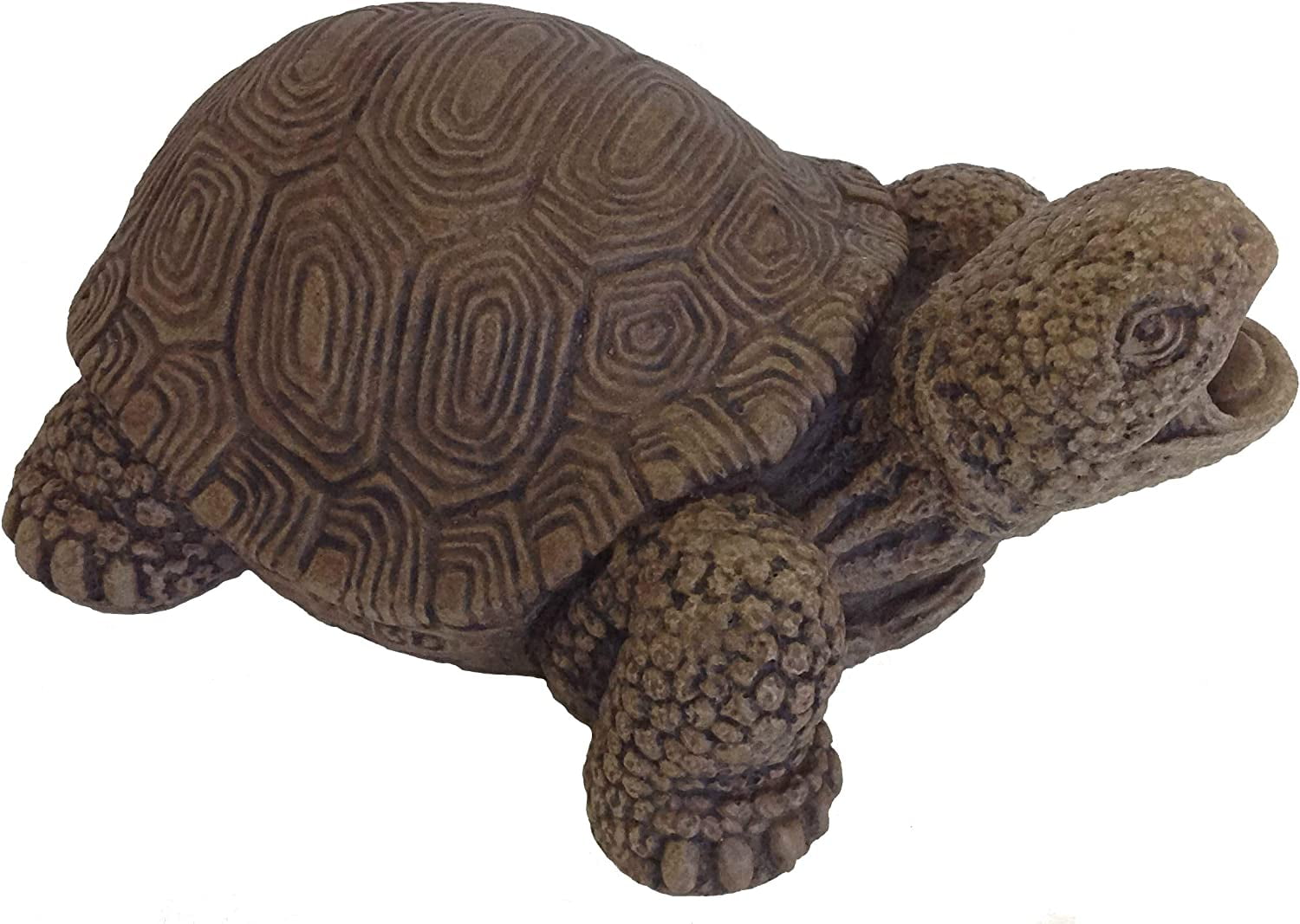 Turtle Plumbed Spitter - Solid Cast Stone Lifelike Sculpture, Great ...