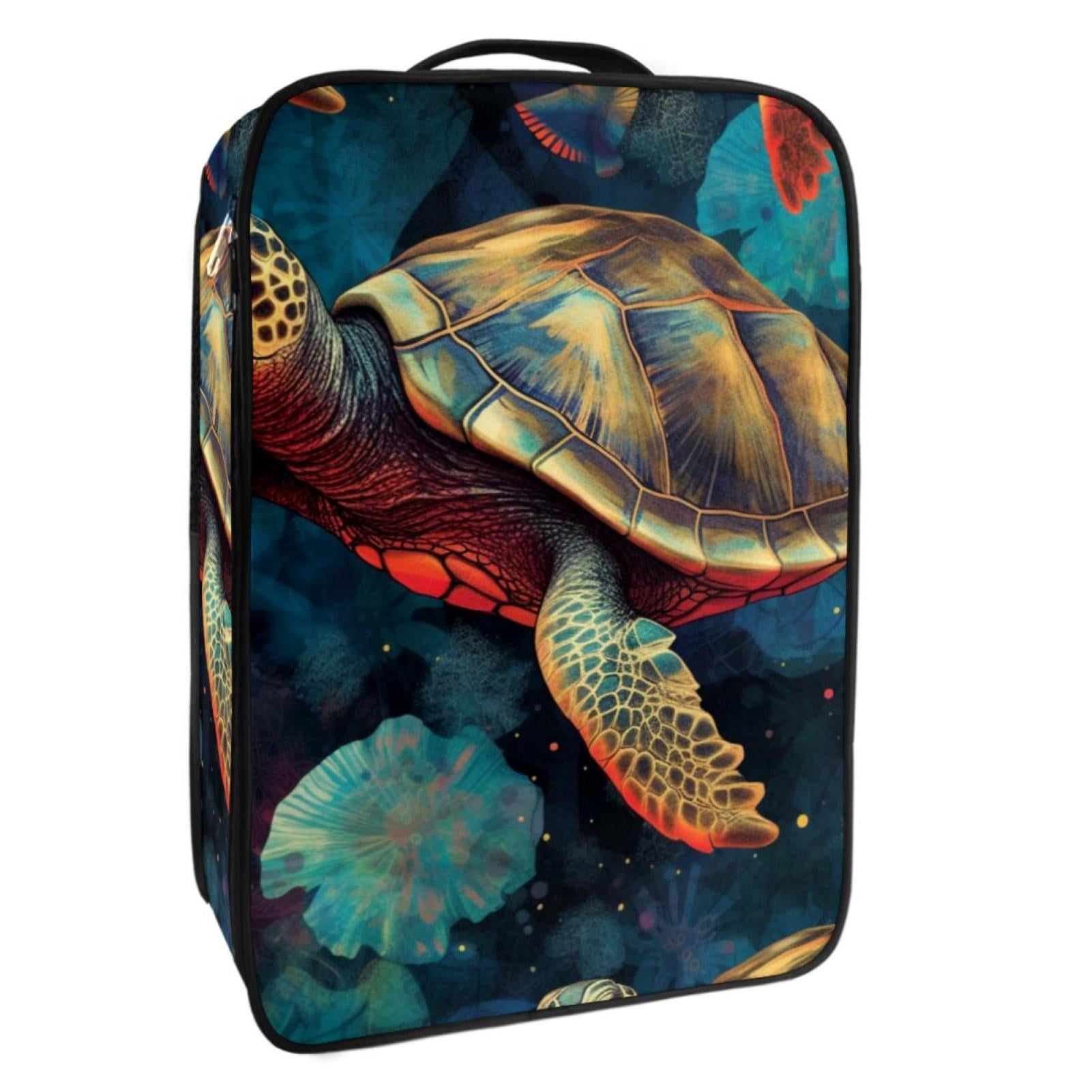 Turtle Polyester Shoe Storage Box Organizer - 23x31cm/9x12in - Closet ...