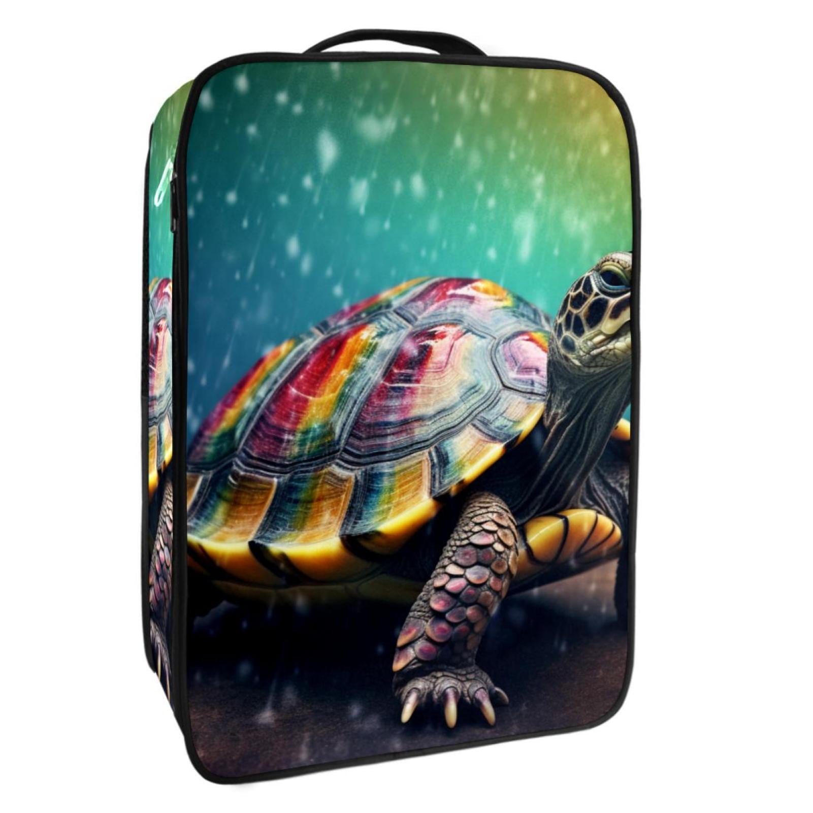 Turtle Polyester Shoe Storage Box Organizer, 23x31cm/9x12in Compact ...