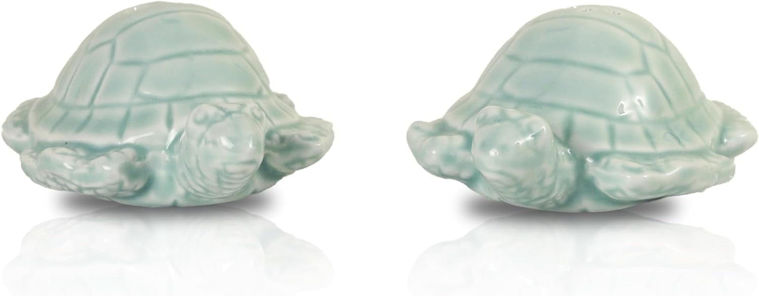 Turtle Salt and Pepper Shakers for Kitchen and Ocean Decor – Ceramic ...