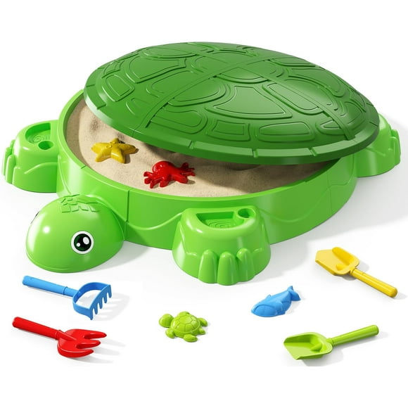 Sand Turtle Box With Lid