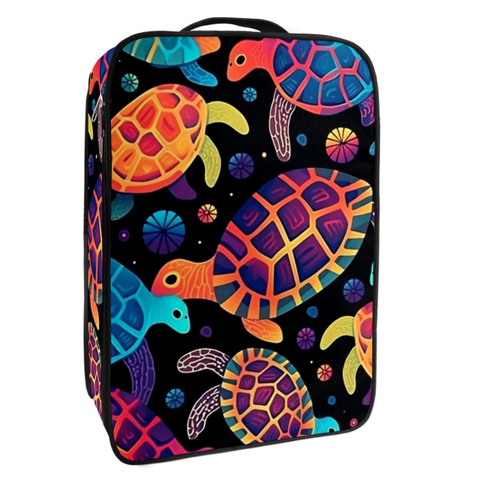 Turtle Seamless Durable Polyester Shoe Box - 23x31cm/9x12in | Organize ...
