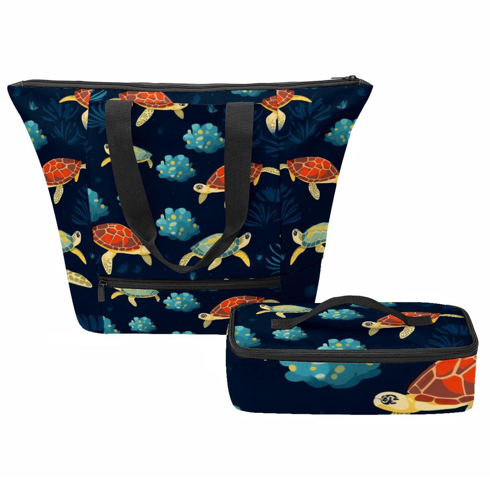 Turtle Seamless Water Repellent Crossbody Bags with 900D Encrypted ...