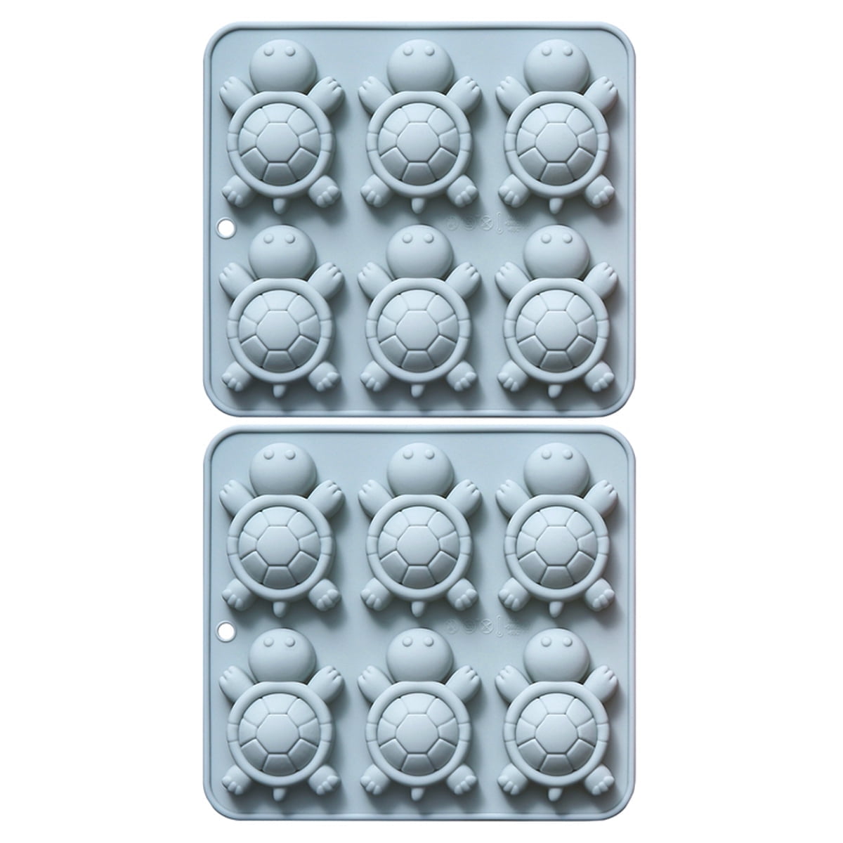 Rekidool Turtle Shaped Chocolate Candy Silicone Mold Kits, 12-Cavity ...