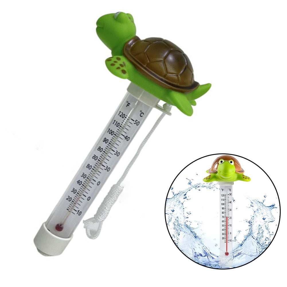 Turtle Shaped Floating Pool Thermometer For Outdoor And Indoor Pools ...