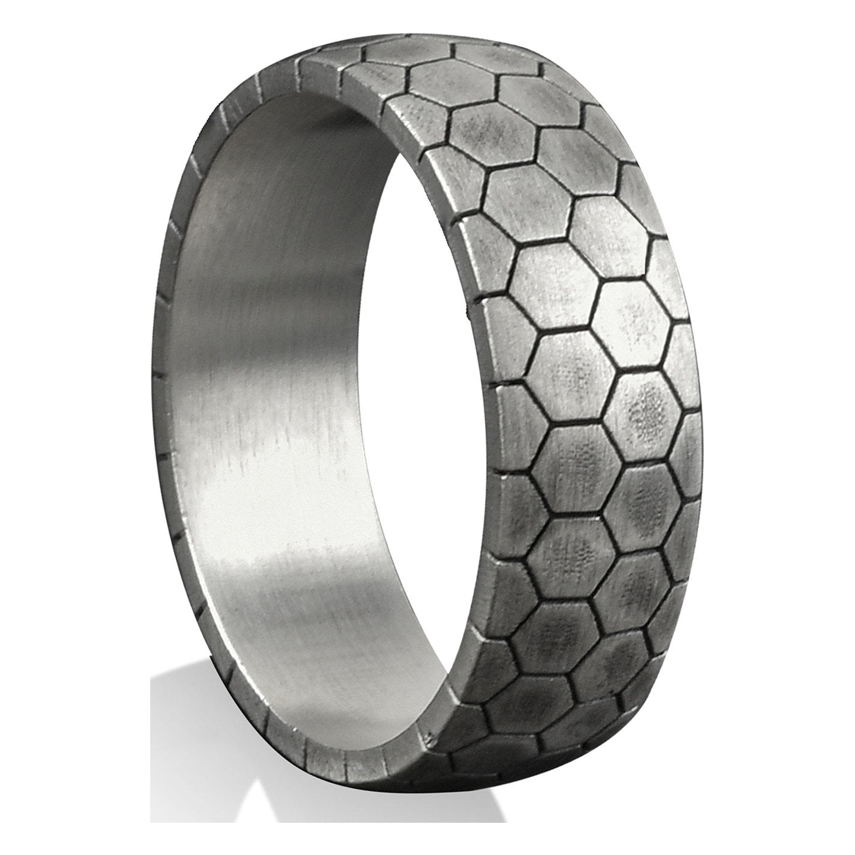 Turtle Shell Silver Men Promise Ring, 925 Sterling Silver Wedding Ring ...