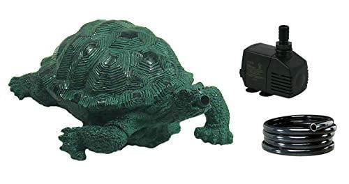 Turtle Spitter with Pump and Hose - Pond and Fountain Decor - Walmart.com