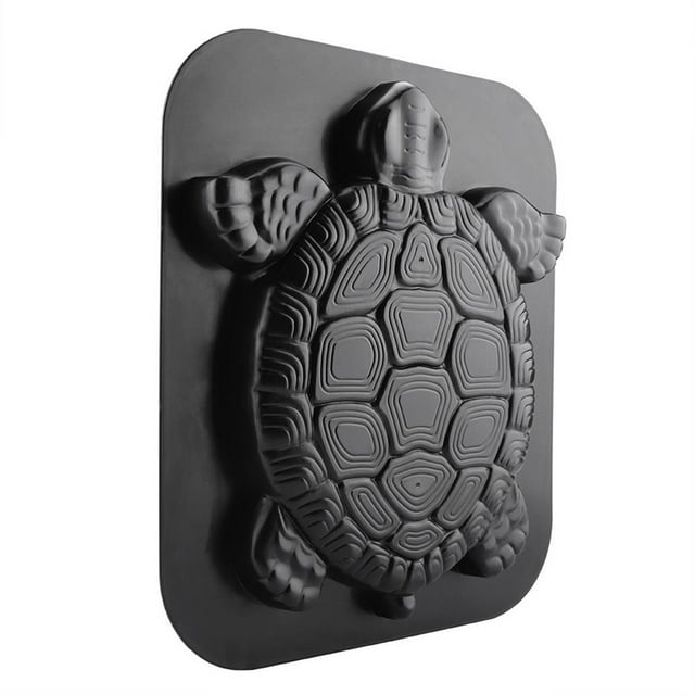 Turtle Stepping Stone Concrete Cement Mould ABS Tortoise Garden 44CM ...