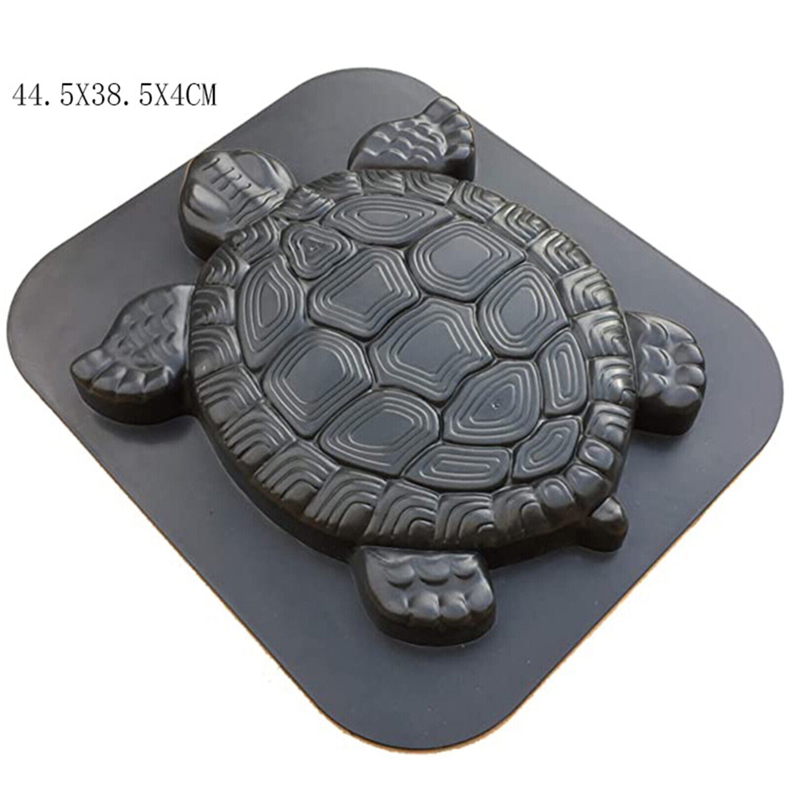 Turtle Stepping Stone Mold Concrete Cement Mould Garden Path Lawn Paver ...