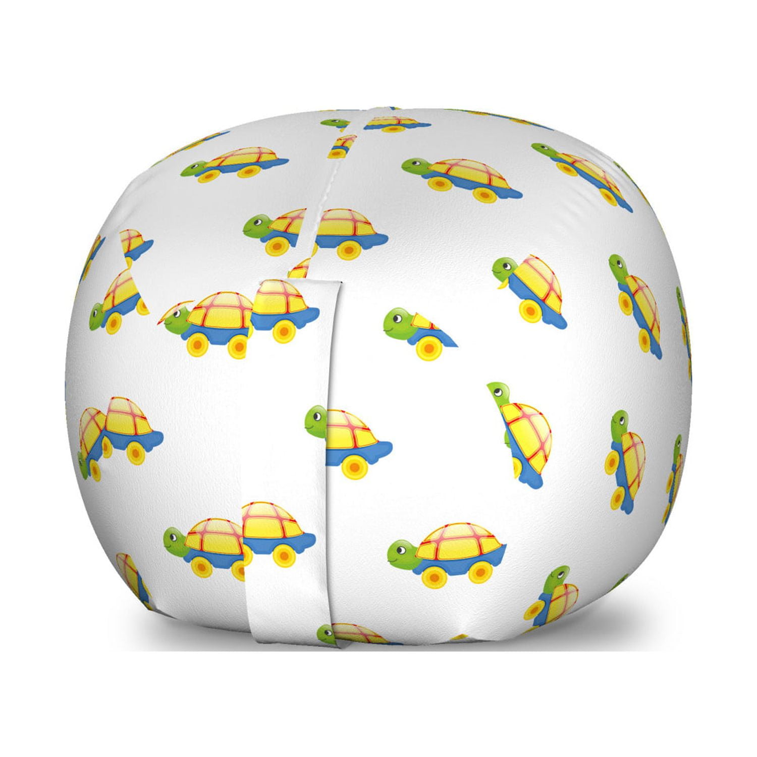 Turtle Storage Toy Bag Chair, Repetitive Style Design Animal on Wheels ...