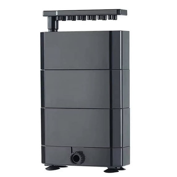 Turtle Tank Filter Aquarium Pump 180GPH Silent Biofiltration for ...