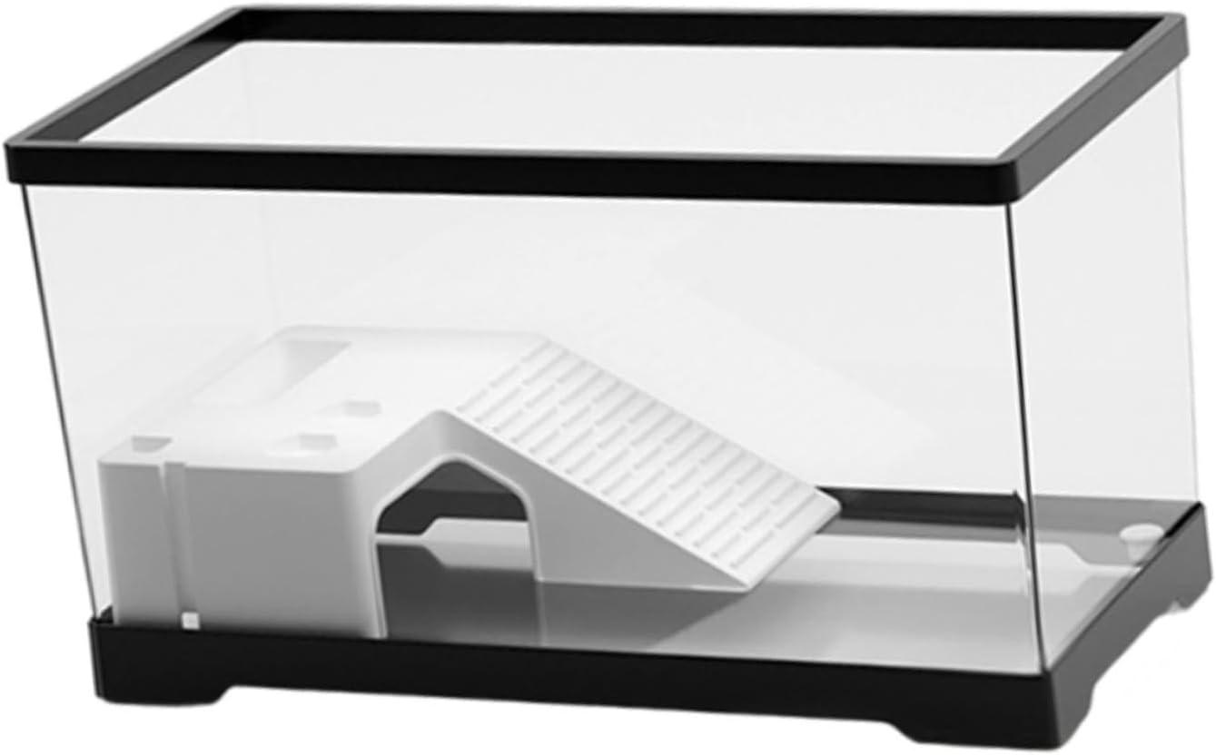 Turtle Tank Turtle Habitat Accessories Tortoises Case Box Hideout ...