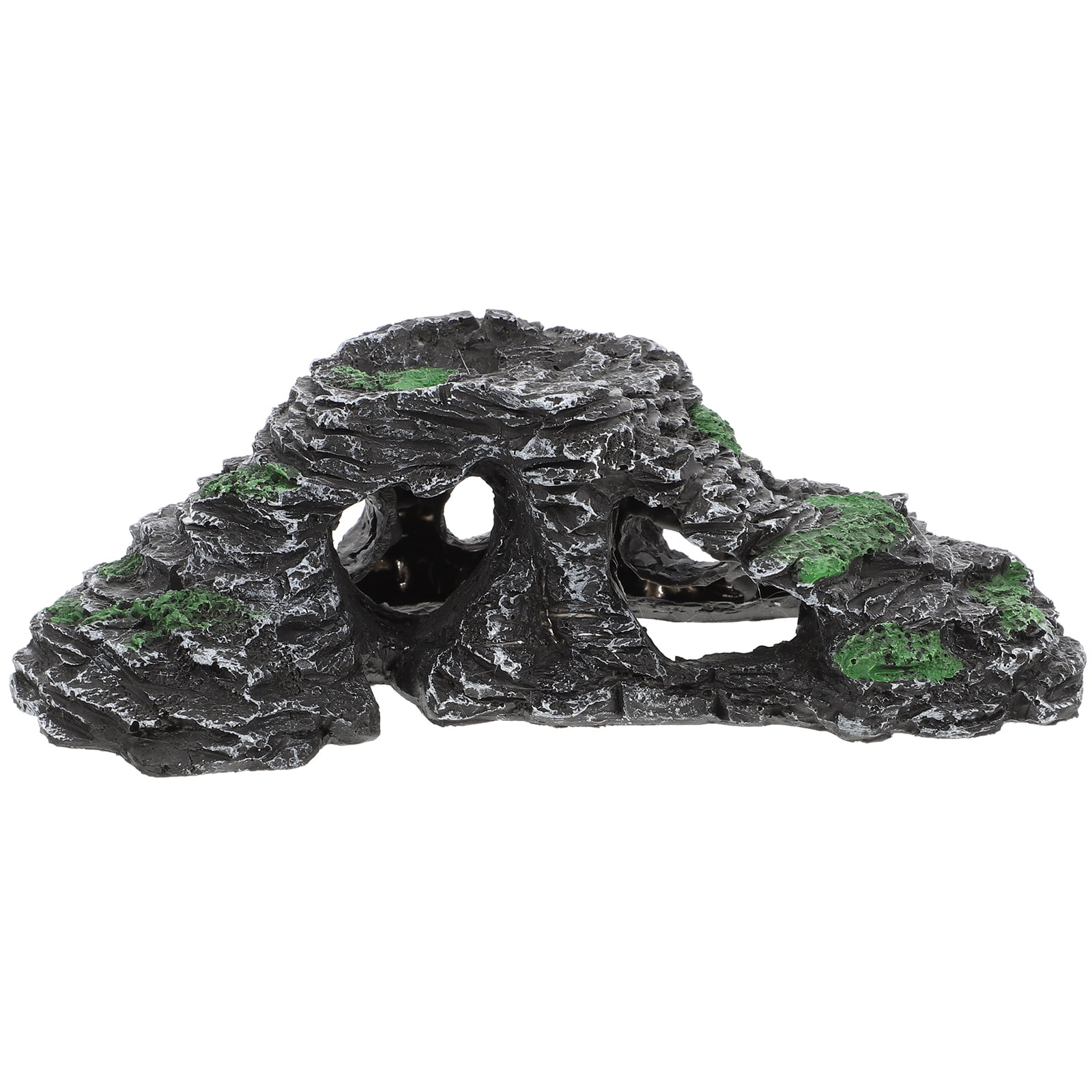 Turtle Terrace Bearded Dragon Basking Platform Fish Tank Decor Rock ...