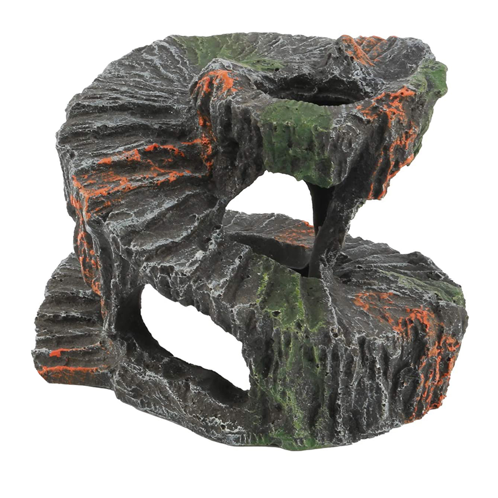 Turtle Terrace Tank Decor Aquarium Landscaping Tool Cave Model Animal ...