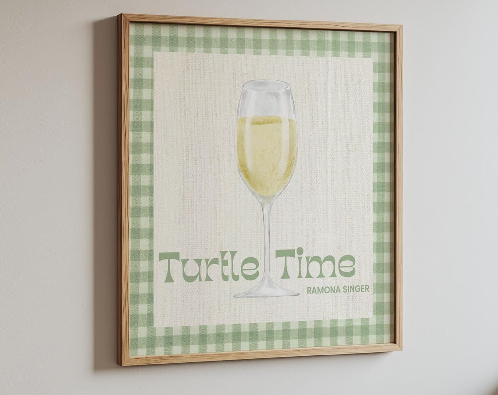 Turtle Time Ramona Singer Rhony Printable Wall Art Real Housewives ...