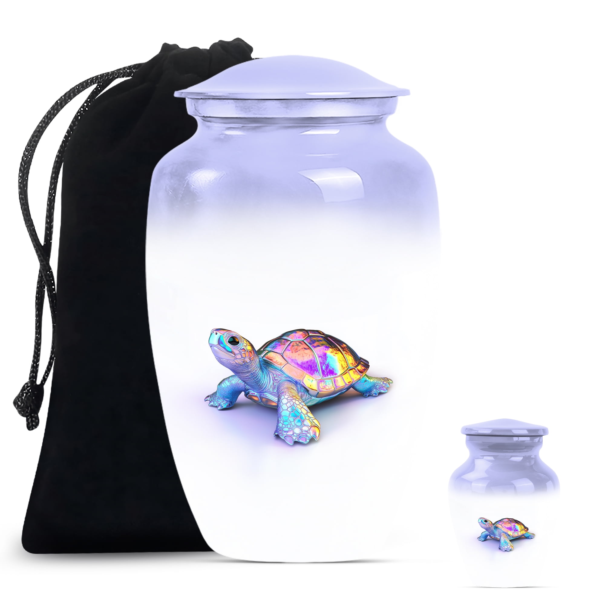 Turtle Urn, Small Urns for Human Ashes keepsake, Urn for Ashes Adult ...