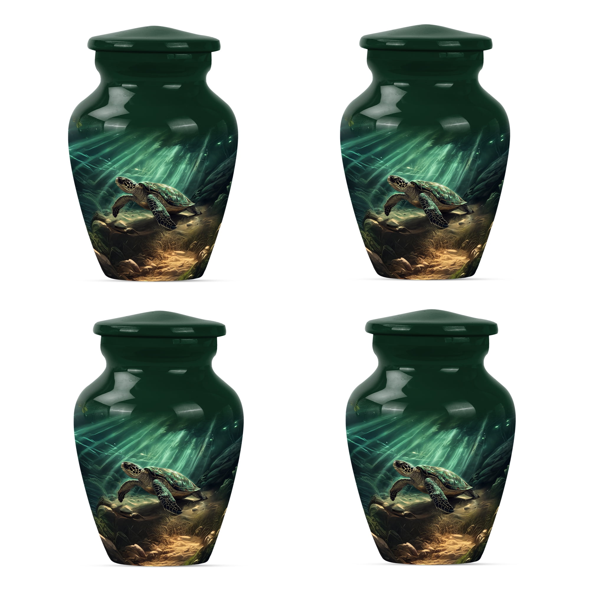 Turtle Urn, Urn for Ashes for Women, Small Urns for Human Ashes ...