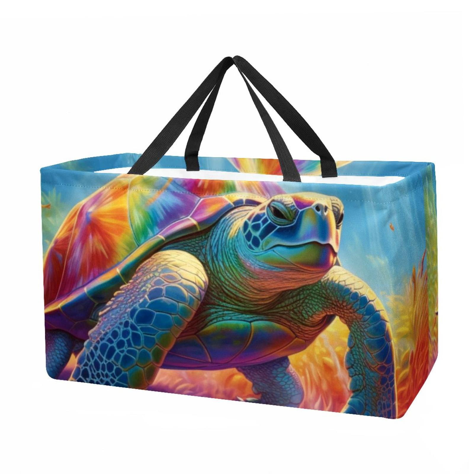 Turtle Versatile Oxford Cloth Reusable Storage Box - Foldable, Large ...