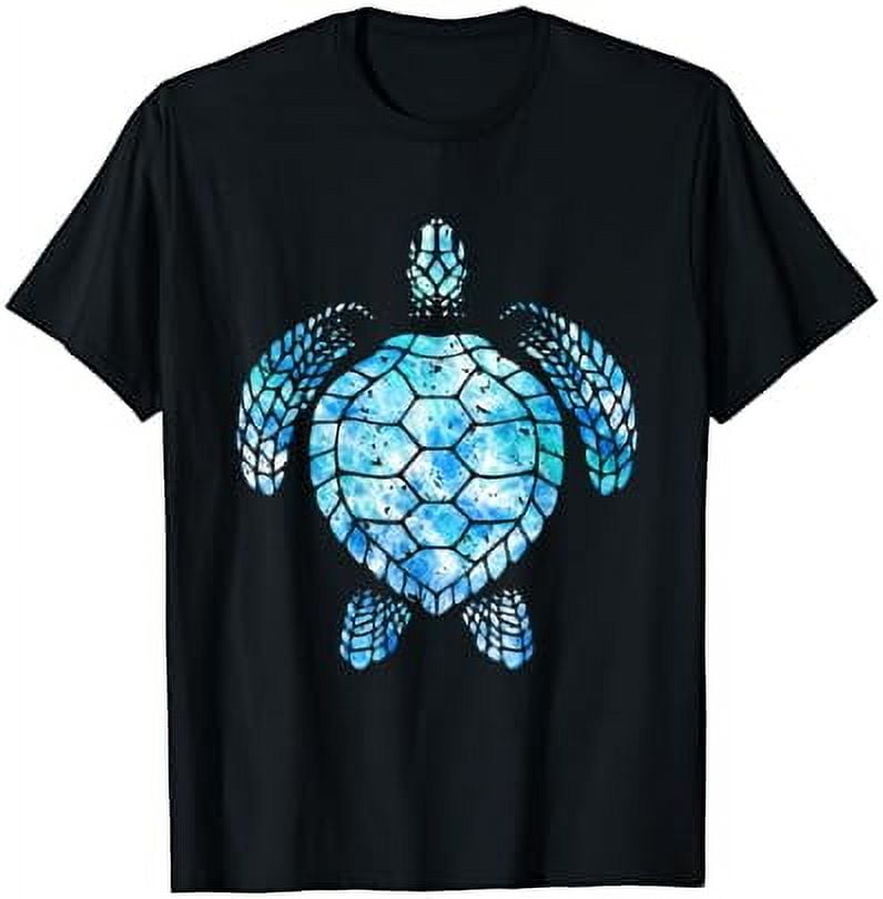 Turtle Watercolor Tie Dye Sea Ocean Save Planet Earth Day T-Shirt ...