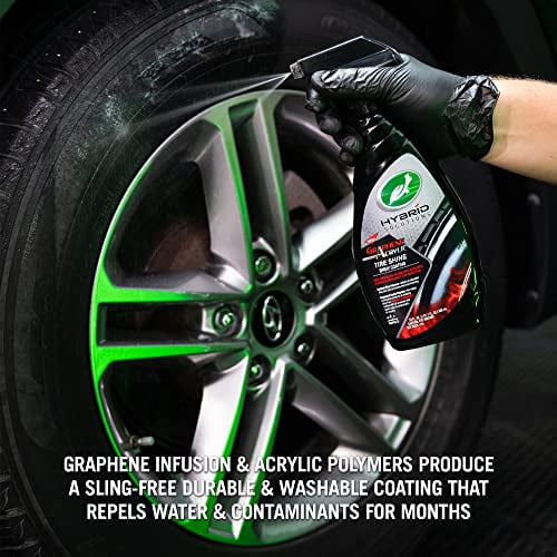 Turtle Wax 54203 Hybrid Solutions Graphene Acrylic Tire Shine Spray ...
