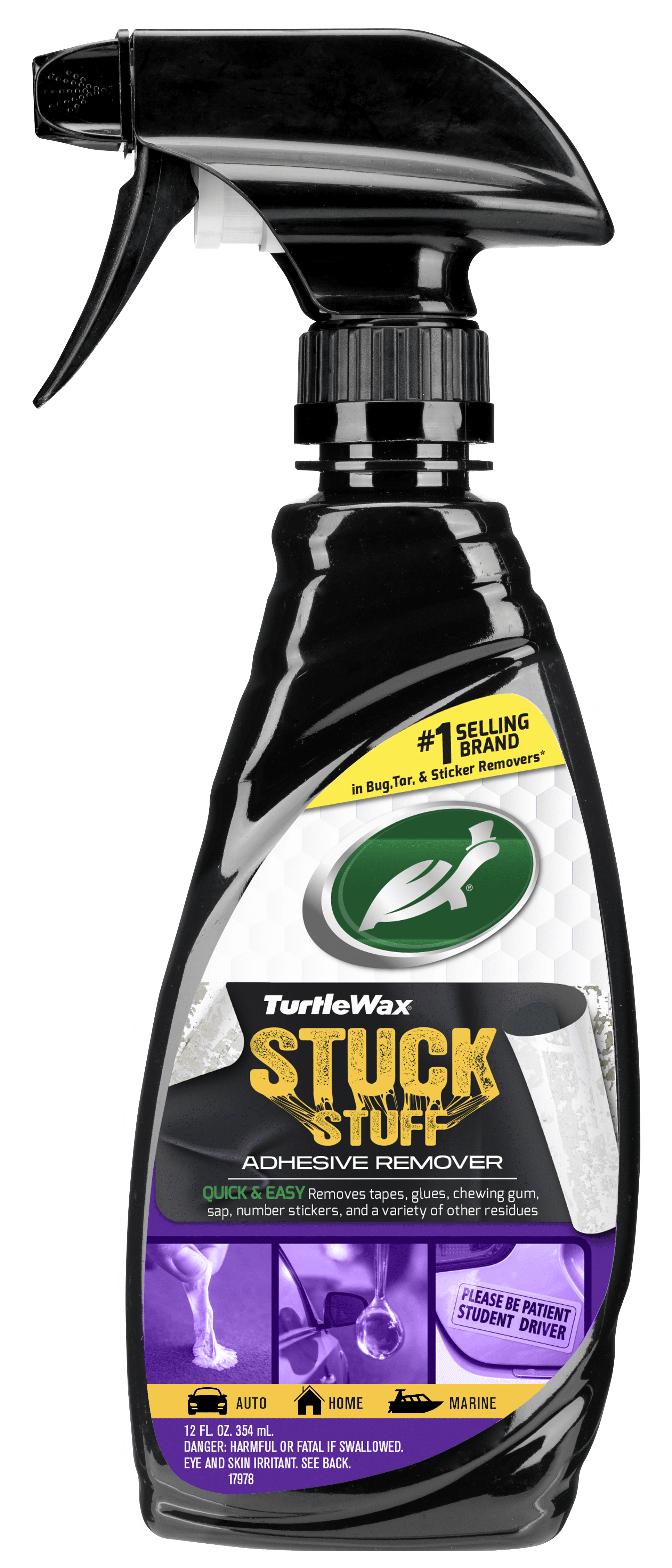 Turtle Wax Automotive Stuck Stuff Remover, Bug Adhesive Tar Remover ...