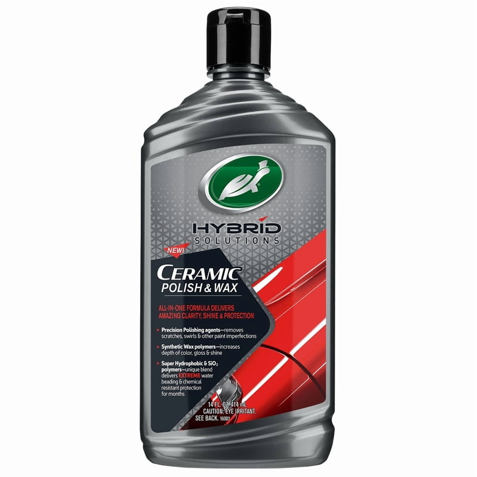 Turtle Wax Hybrid Solutions Ceramic Polish and Wax 14 oz - Walmart.com