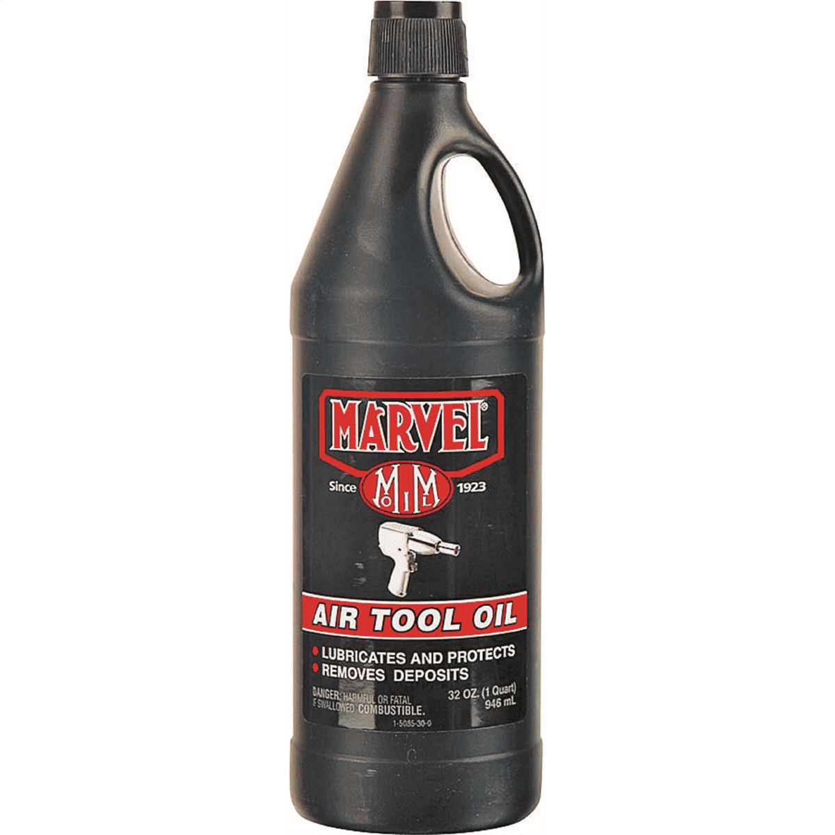 Marvel MM85R Lubricant Air Tool Oil Quart w/Spout-Can, Rust Preventive ...