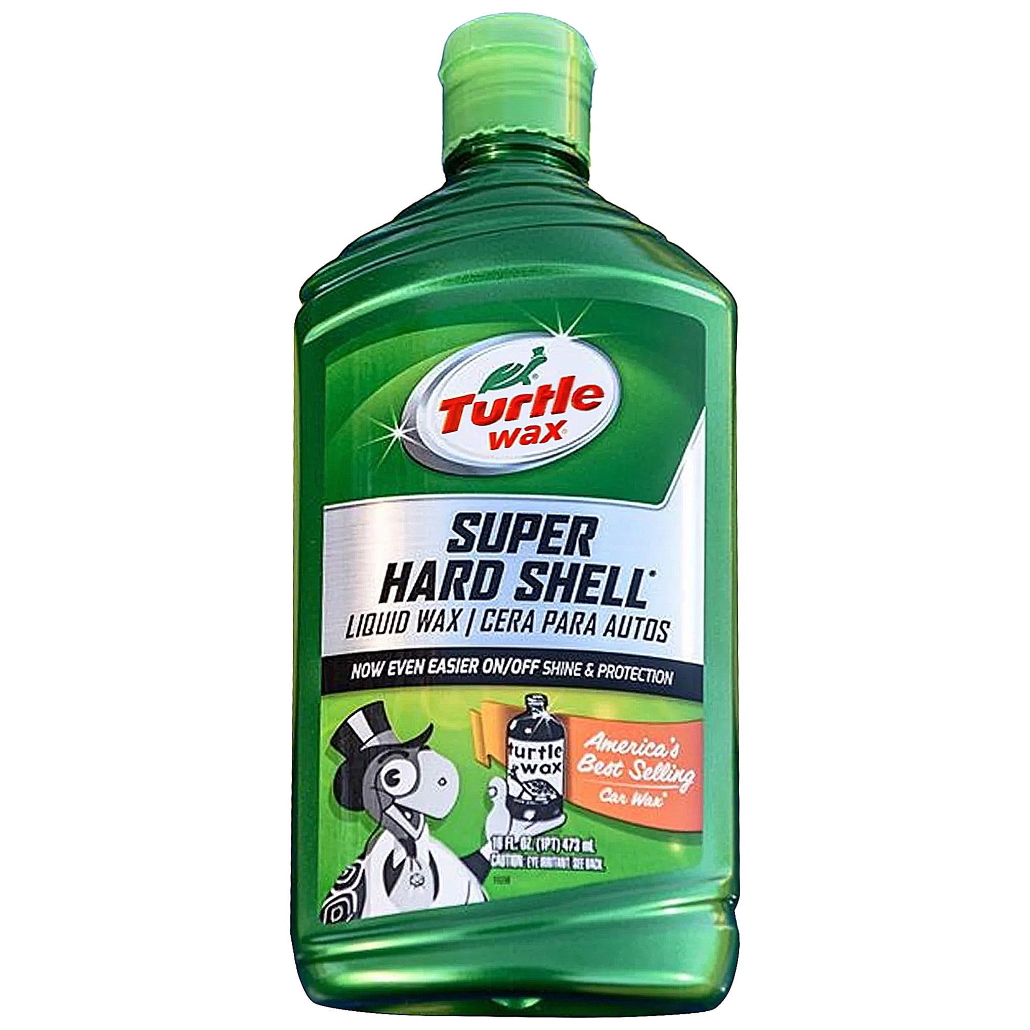 Turtle Wax Super Hard Shell Car Liquid Wax, 16oz - Easy Apply, Shine ...