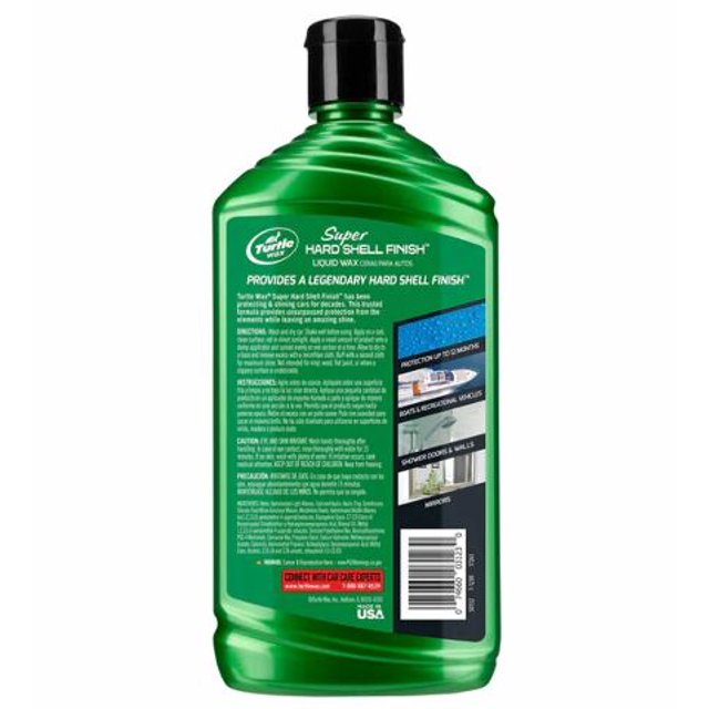 Turtle Wax Super Hard Shell Liquid Wax, 16oz - Walmart.com
