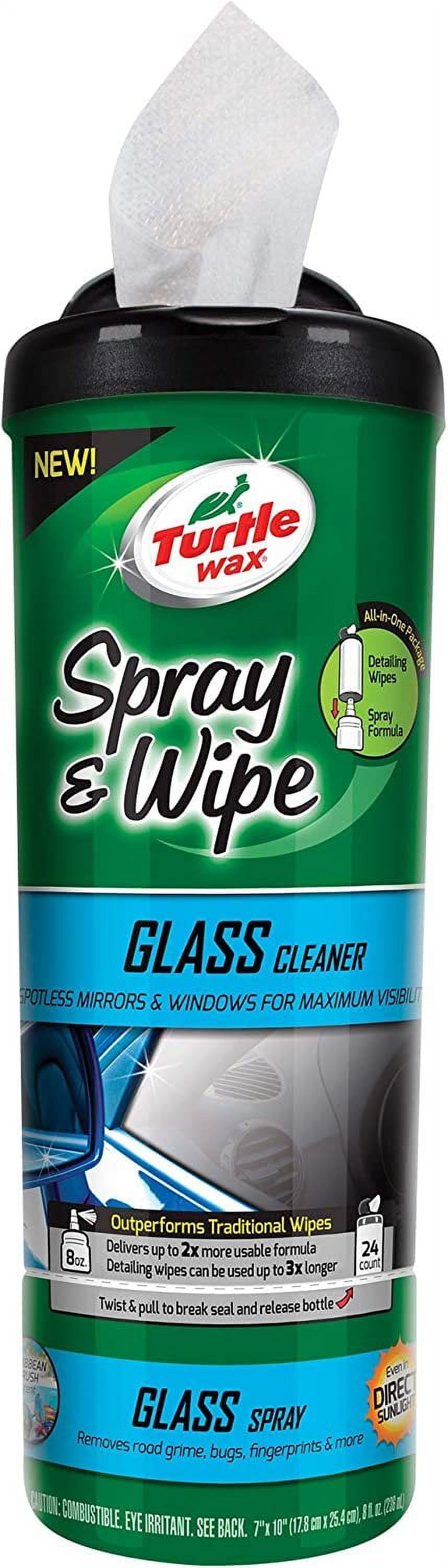 Turtle Wax T23-50938 Spray & Wipe Glass Cleaner - Walmart.com