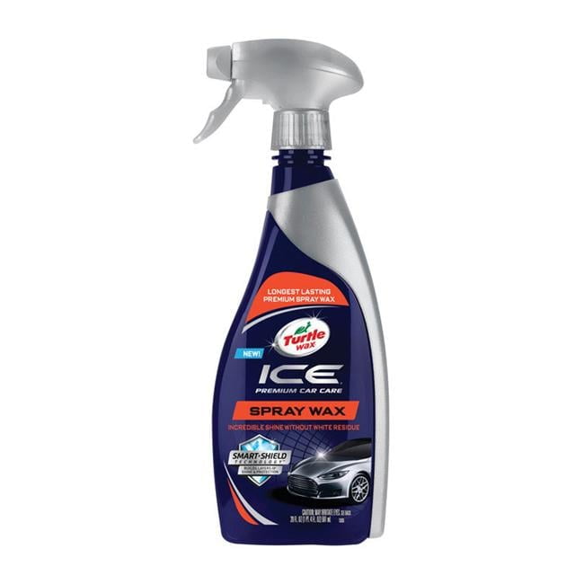 Turtle Wax T477R Ice Spray Wax Synthetic, 23 oz Glass Car Cleaning ...