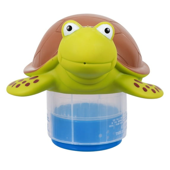 Turtle device green sea turtle animal head floating water wave cartoon ...