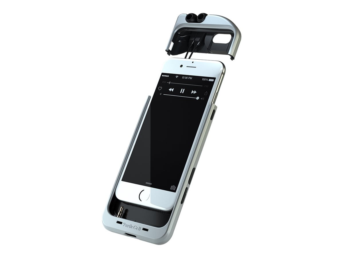 TurtleCell - Back cover for cell phone - silver - Walmart.com