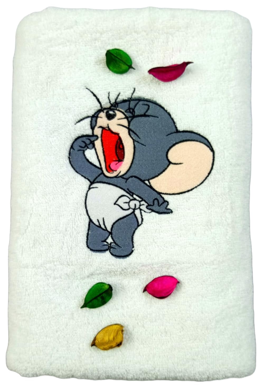 TurtleLittle Cotton Baby Jerry The Mouse Kids Bath Towel 500 GSM Set of ...