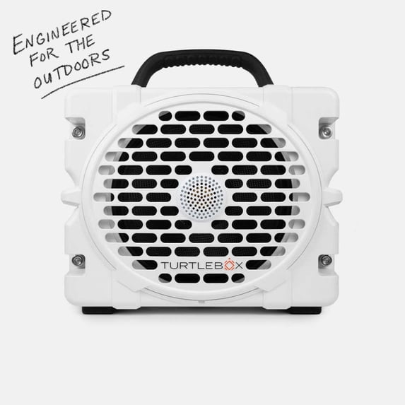 Turtlebox Grande Speaker, White - Walmart.com
