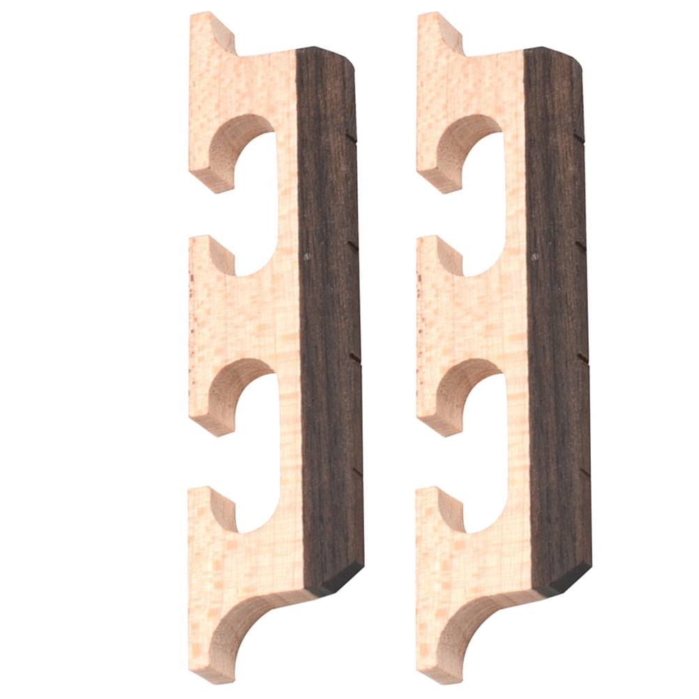 Turtledove Bridge Guitar Bridges 2 Pcs Musical Instrument Wood ...