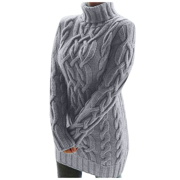 Turtleneck Sweater for Women - Soft & Cozy Oversized Knit, Effortless ...
