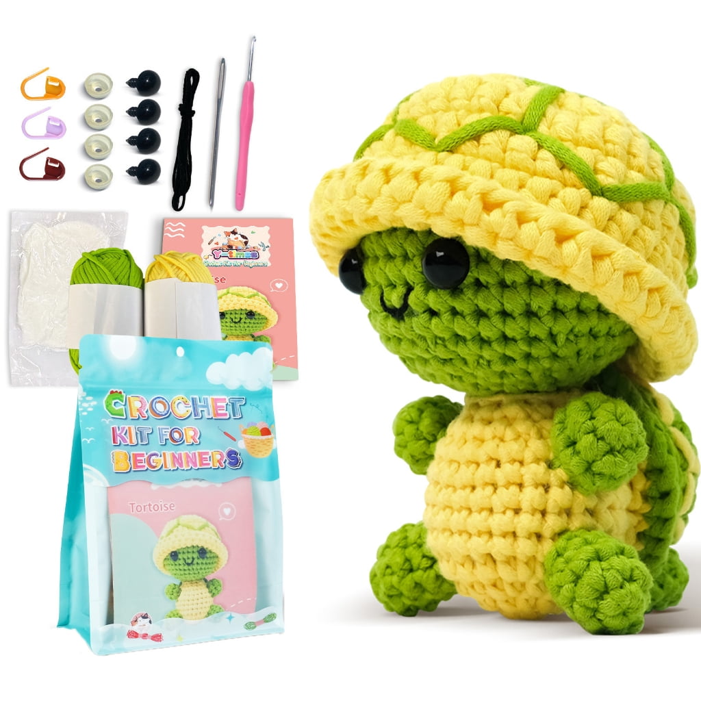 Turtles Crochet Kits Crochet Starter Kits Crochet Kits for Women Men ...