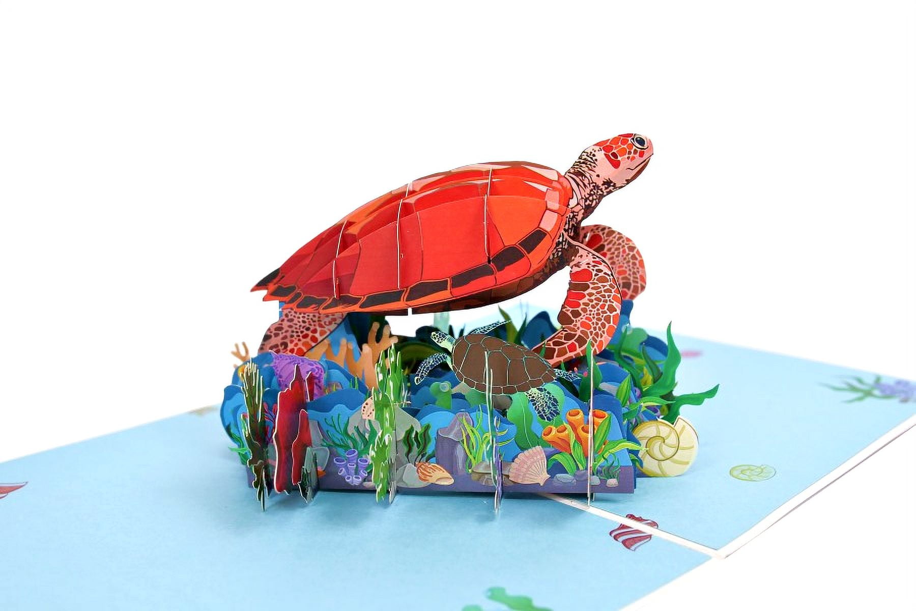 Turtles Pop Up Card - Walmart.com