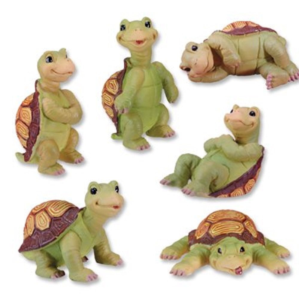 Turtles Collectible Statue, Set of 6 - Walmart.com